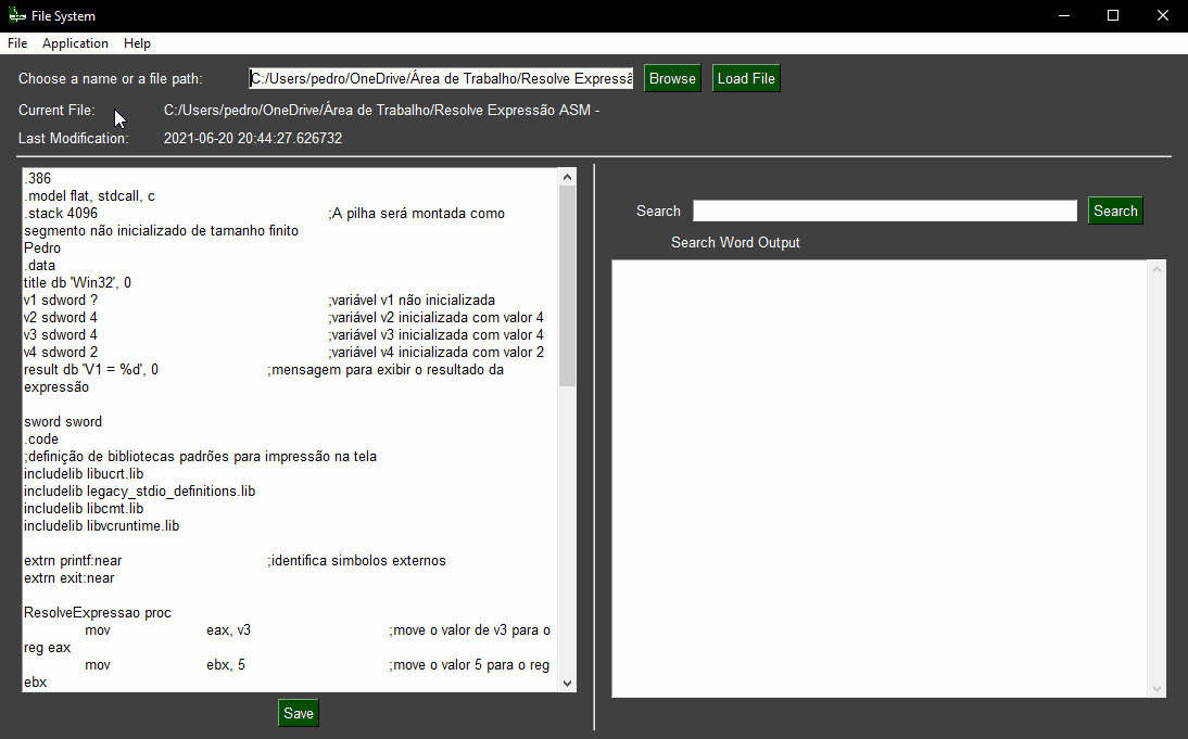 Github Pedro Paulettifile System Simulator File System In Python 