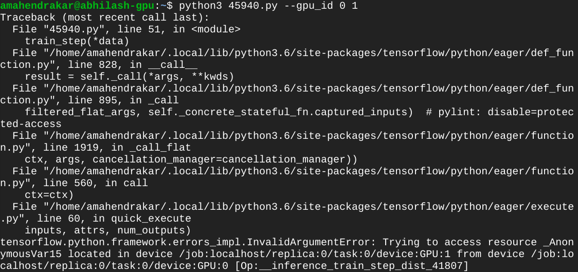 Problem About Distributed Training With Xla Compiling · Issue 45940 · Tensorflowtensorflow