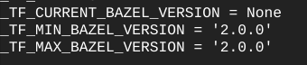 Building TF 2.2.0-rc0 with Bazel 1.2.1 fails · Issue #37702 ...