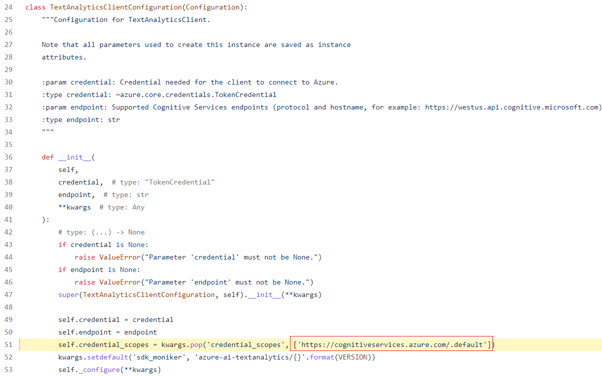 [Text Analytics]"Unauthorized. Access token is missing, invalid, audience is incorrect (https ...