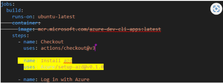 Updating/work-with this template for GHA feature. · Issue #149 · Azure-Samples/azure-search ...