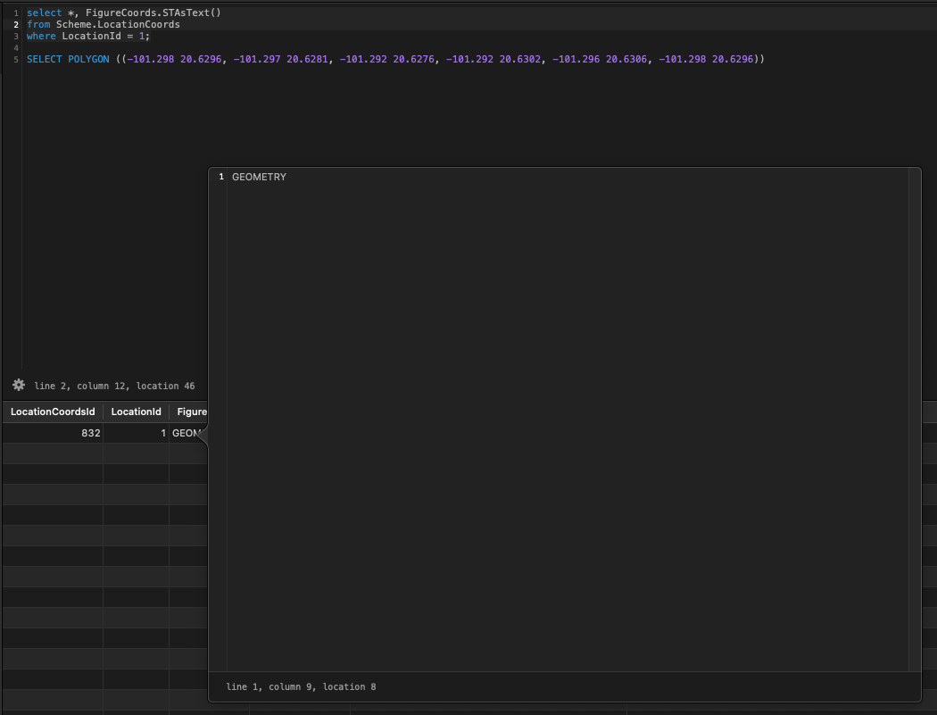 Feature Request: Add Spatial and Geometry viewer · Issue #1436 · TablePlus/TablePlus · GitHub