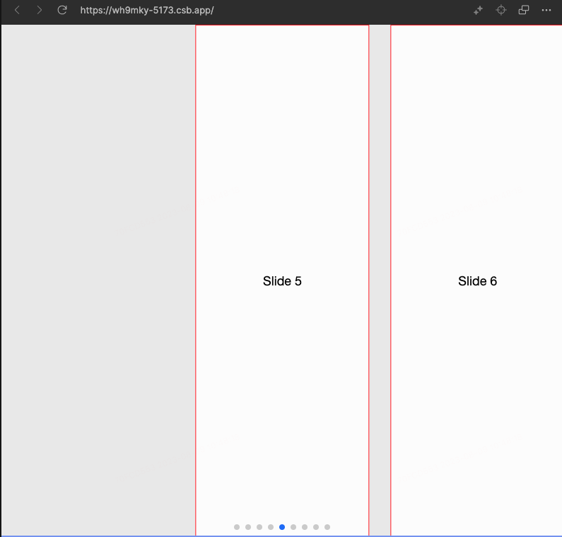 use slideToLoop in loop mode, a slide disappear · Issue #6915 · nolimits4web/swiper · GitHub