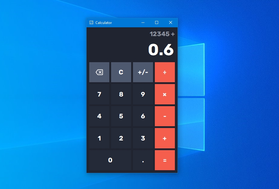 GitHub - KovalevCG/PyQt5-calculator: Calculator. UI - PyQt5 - Personal Project