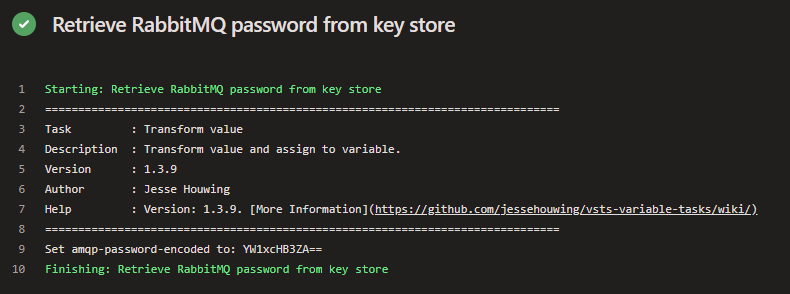 Secrets Are Shown In Output · Issue 55 · Jessehouwingazure Pipelines Variable Tasks · Github 9082