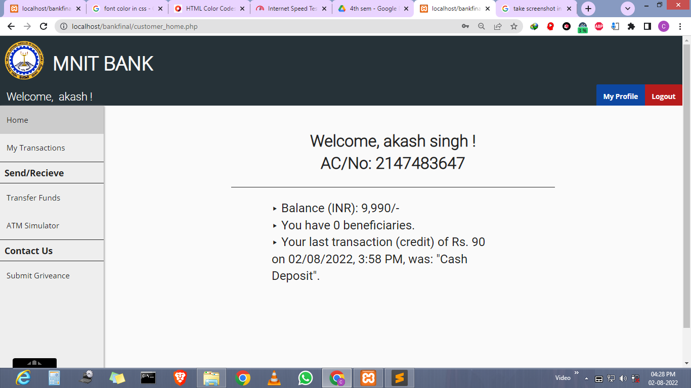 GitHub - vishal-jpur/MNIT-BANK-DATABASE-MANAGEMENT-SYSTEM: Introduction ... GitHub - vishal-jpur/MNIT-BANK-DATABASE-MANAGEMENT-SYSTEM: Introduction ...