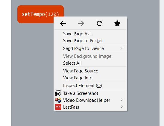 rightclick in menu in javascript mode does not work (firefox) · Issue #1468 · microsoft/pxt ...