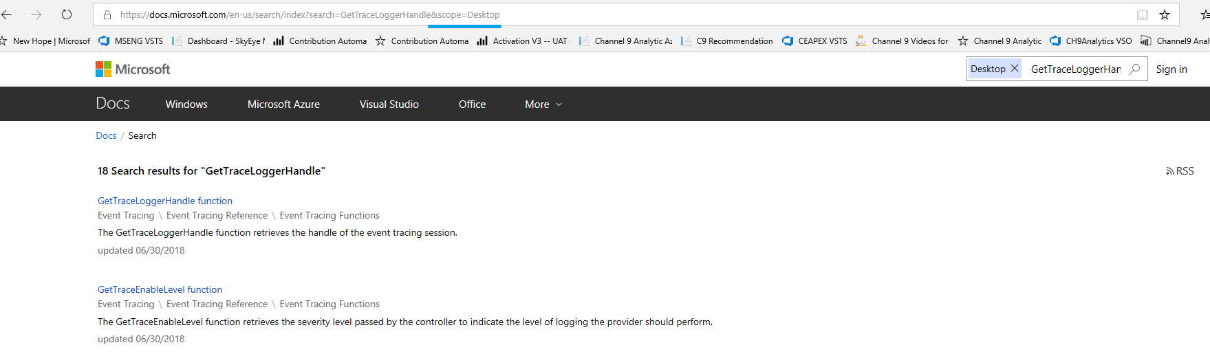 Scope tagging is broken in the search functionality · Issue #475 · MicrosoftDocs/feedback · GitHub
