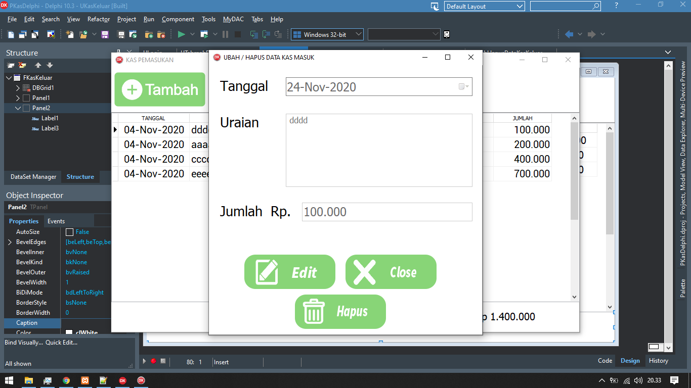 GitHub - achmadiqsan/Kas_Delphi: Aplikasi Kas Dengan Delphi