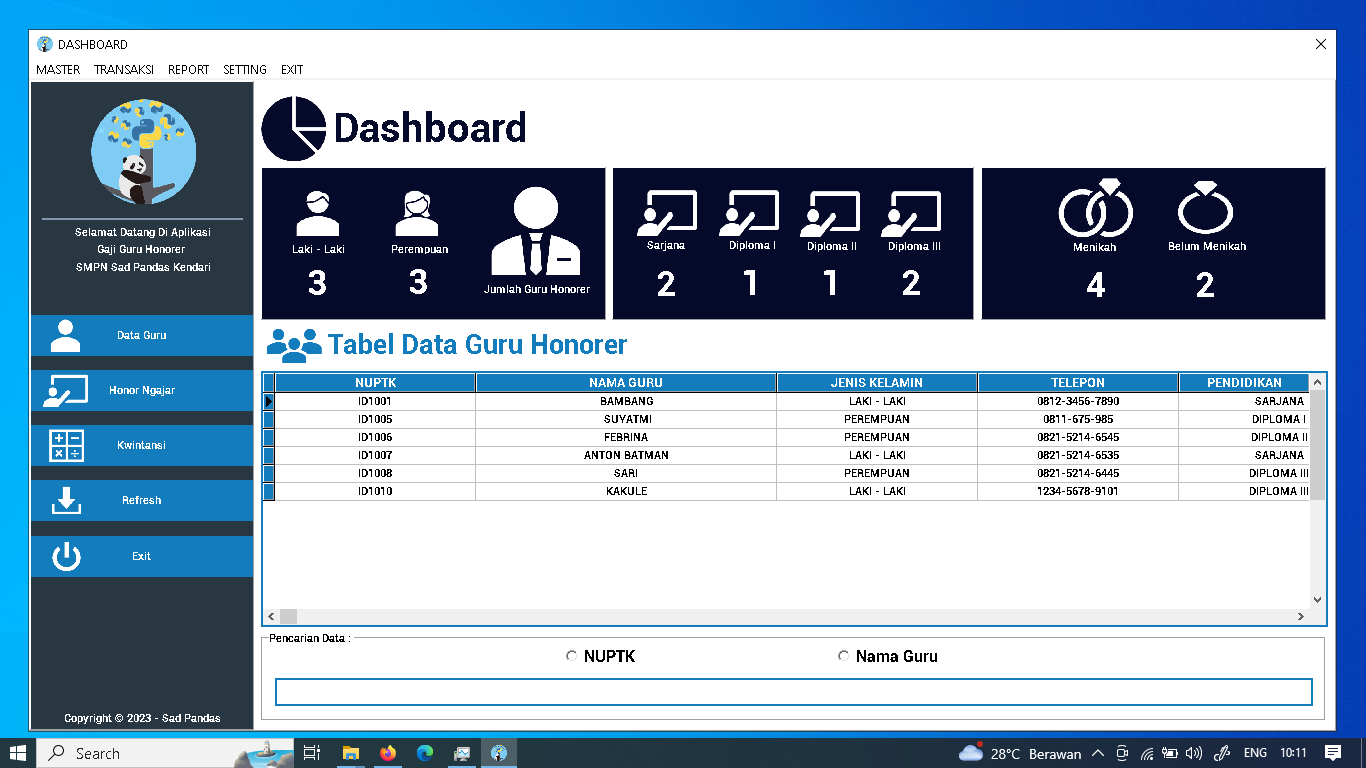 GitHub - achmadiqsan/aplikasi-sederhana-gaji-honorer: Aplikasi Sederhana Gaji Honorer / Honorary ...