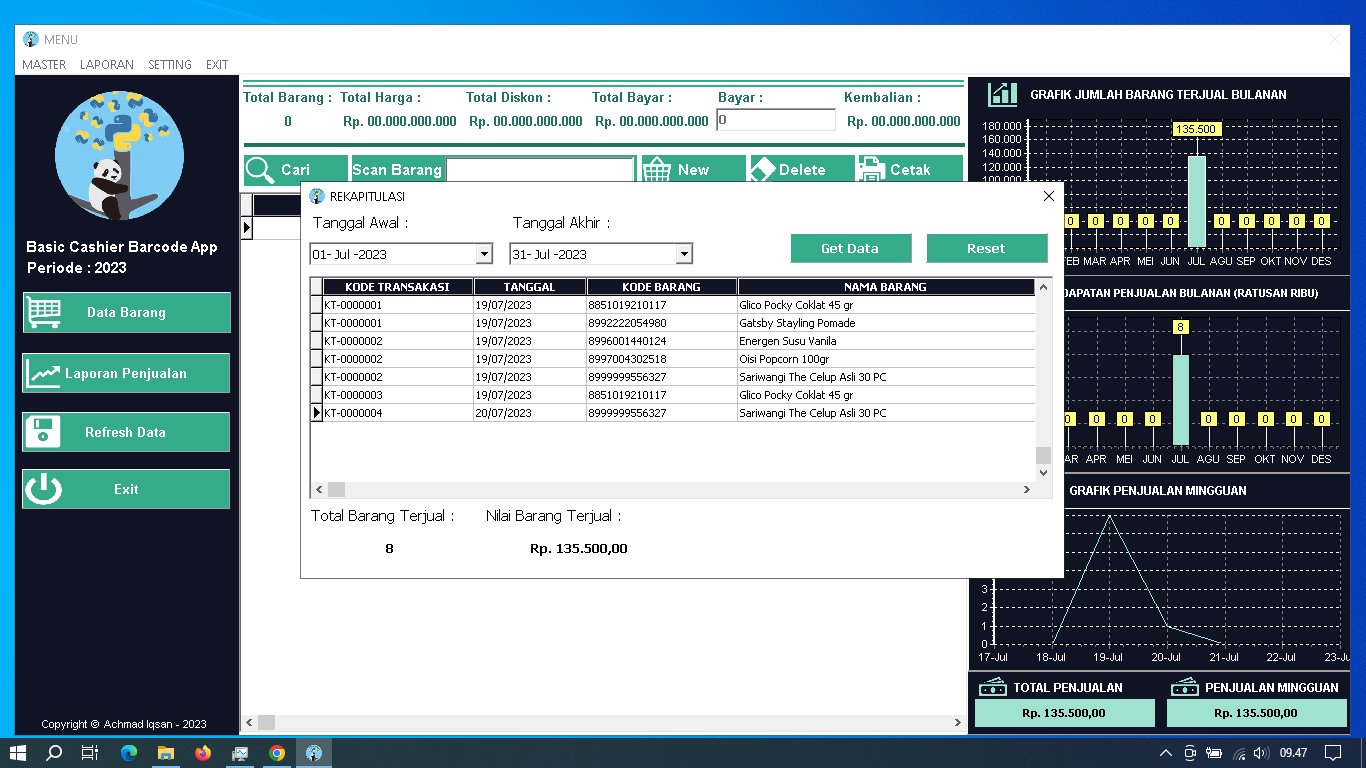 GitHub - achmadiqsan/AplikasiKasirBarcodeSederhana: Aplikasi Kasir Barcode Sederhana Delphi 7
