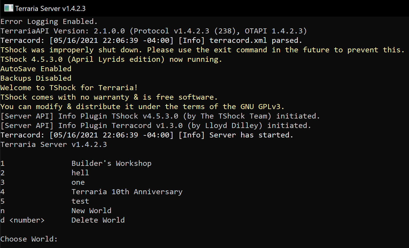 1.4.2.3? in 5 month maybe · Pryaxis TShock · Discussion #2311 · GitHub