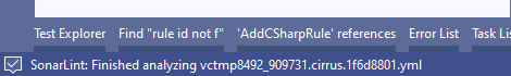Exclude analysis on temp files · Issue #3301 · SonarSource/sonarlint-visualstudio · GitHub