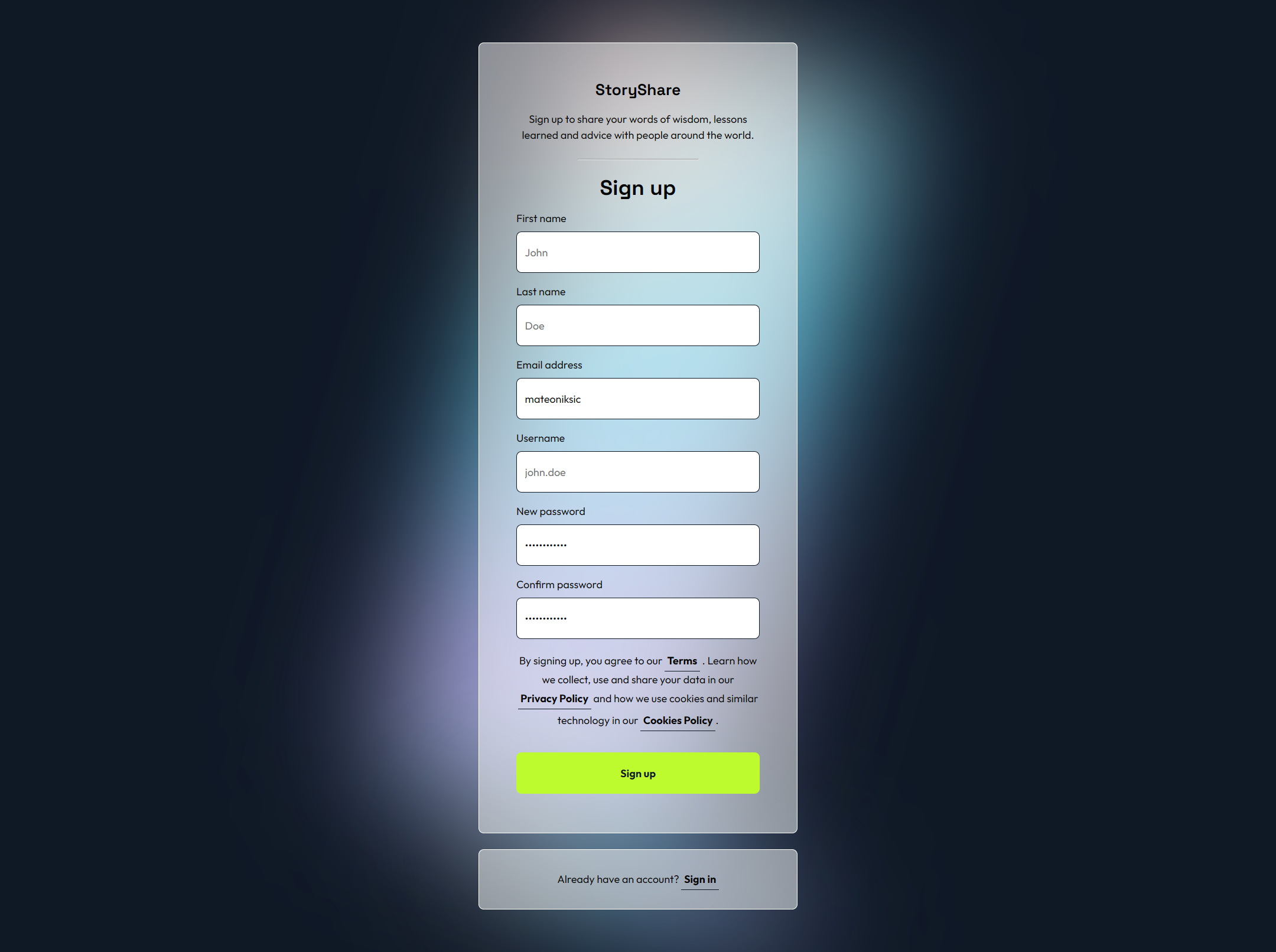 GitHub - mateoniksic/project-storyshare: web-based social sharing application (CODE) [ PYTHON ...
