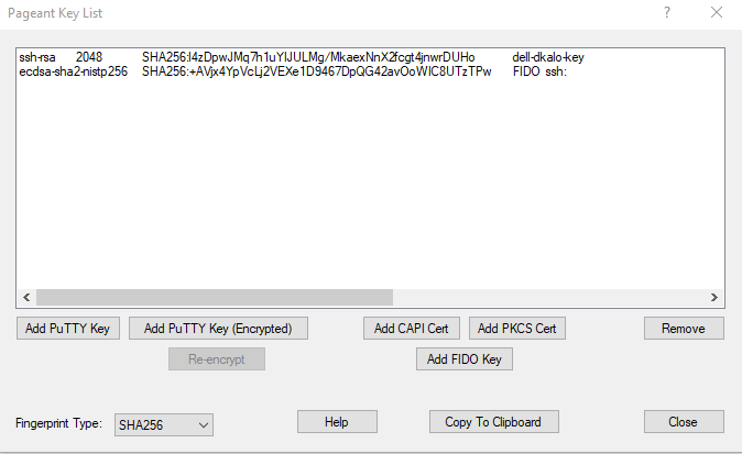 Win10 plus Pageant using fido key fails · Issue #102 · NoMoreFood/putty ...