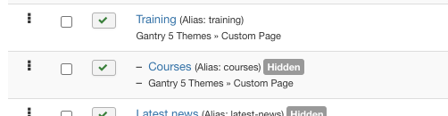 Menu registers as parent even if children are all hidden · Issue #2995 · gantry/gantry5 · GitHub