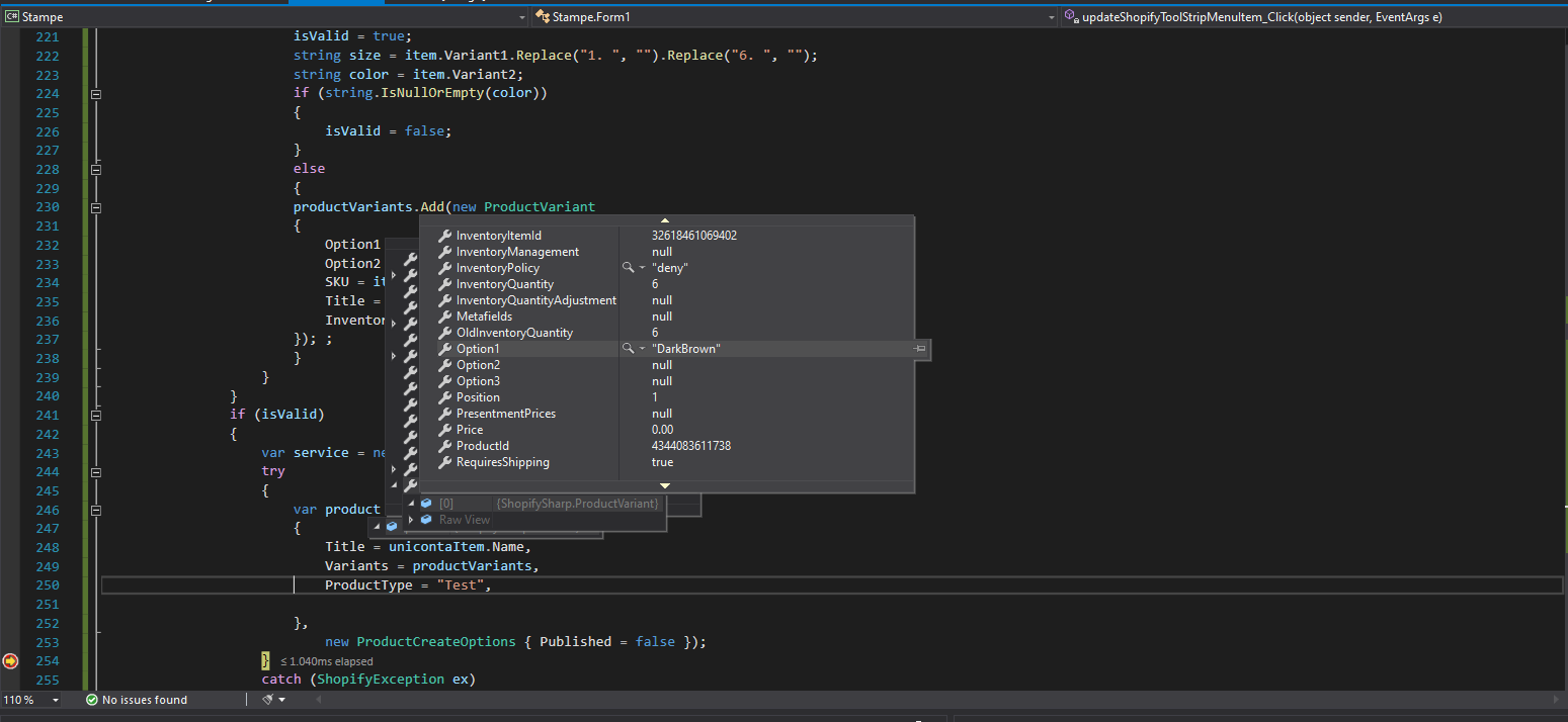 Product Variant Options Bug · Issue #412 · nozzlegear/ShopifySharp · GitHub
