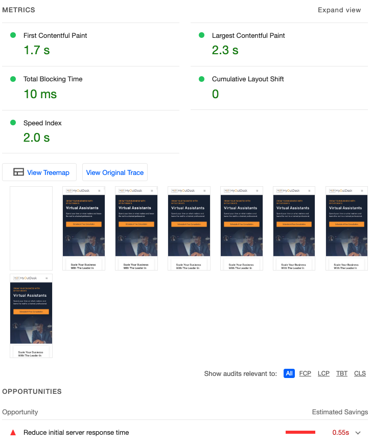 LCP Lower When TTFB Is Higher · Issue #15090 · GoogleChrome/lighthouse · GitHub