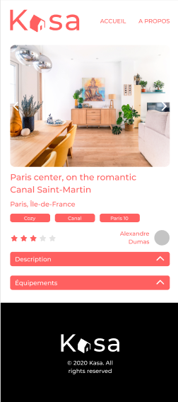 Creer la page de detail d'un logement · Issue #5 · BrigitteLPB/OpenClassRoom-Kasa · GitHub