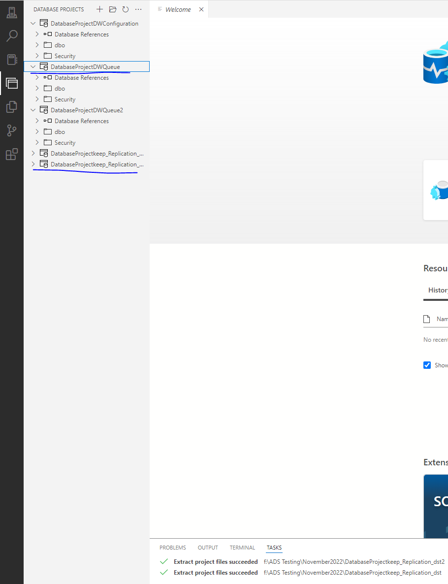 Focus issues with new projects · Issue #21208 · microsoft/azuredatastudio · GitHub