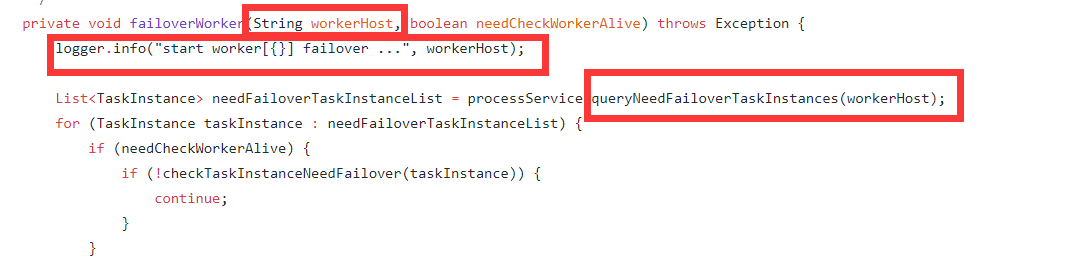 [Bug][server] failoverWorker 容错 · Issue #4757 · apache/dolphinscheduler · GitHub