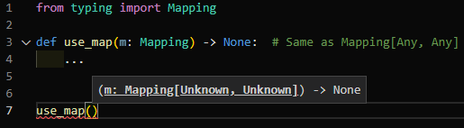 IntelliSense doesn't recognize automatically `Any type` in autocomplete ...