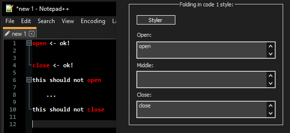 Starts with Keyword in Folder & Default in UDL · Issue #9222 · notepad ...