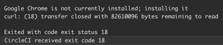 Error · Issue #43 · CircleCI-Public/browser-tools-orb · GitHub