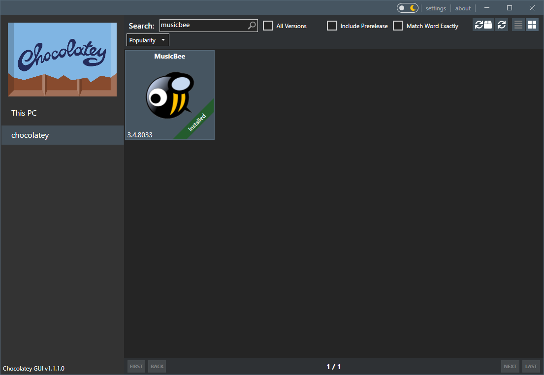[BUG/ISSUE] MusicBee not found in Chocolatey repo · Issue #684 · marticliment/UniGetUI · GitHub