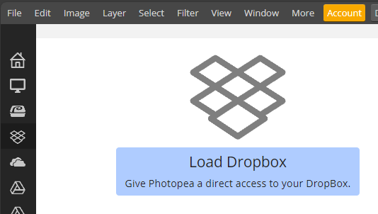 Can't open certain Dropbox folder · Issue #6095 · photopea/photopea · GitHub