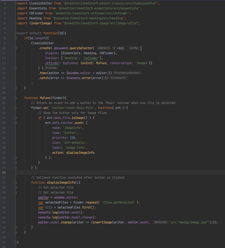editor.model.change return TypeError: editor.model.change is not a ...