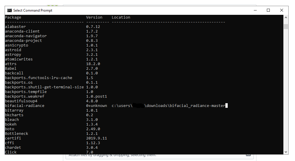 bifacial-radiance installs to wrong directory · Issue #189 · NREL/bifacial_radiance · GitHub