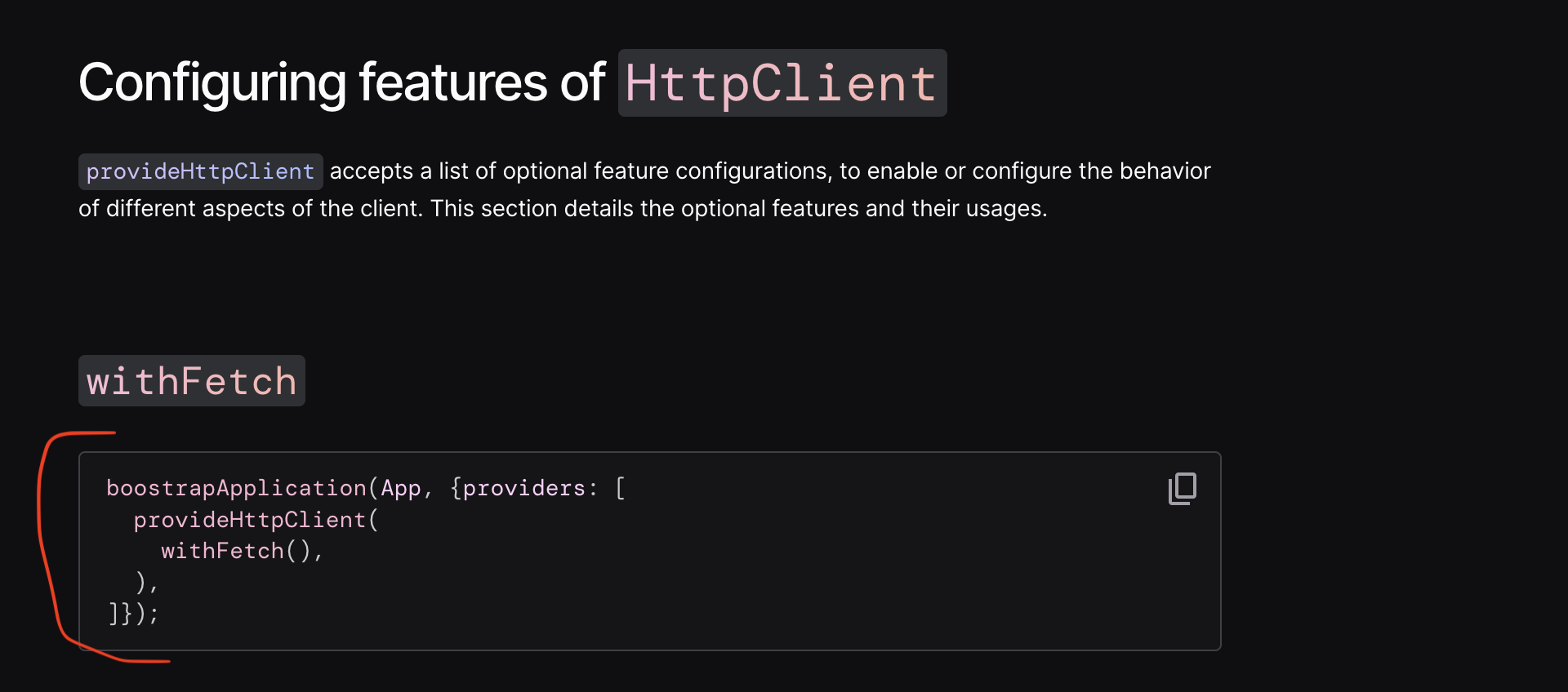 Standalone provider example should use AppConfig · Issue #52846 · angular/angular · GitHub