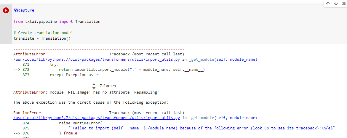 from txtai.pipeline import Translation · Issue #279 · neuml/txtai · GitHub