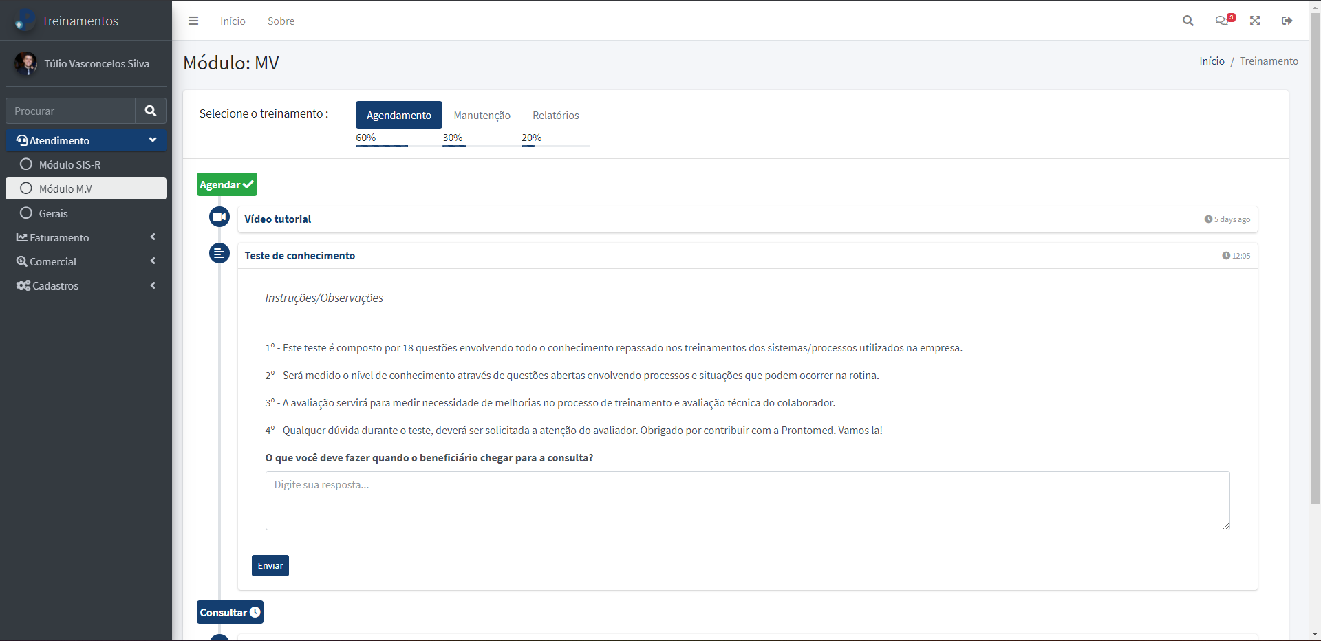 GitHub - tulioengen/TrainingTool: Ferramenta de treinamento feita em MVC PHP