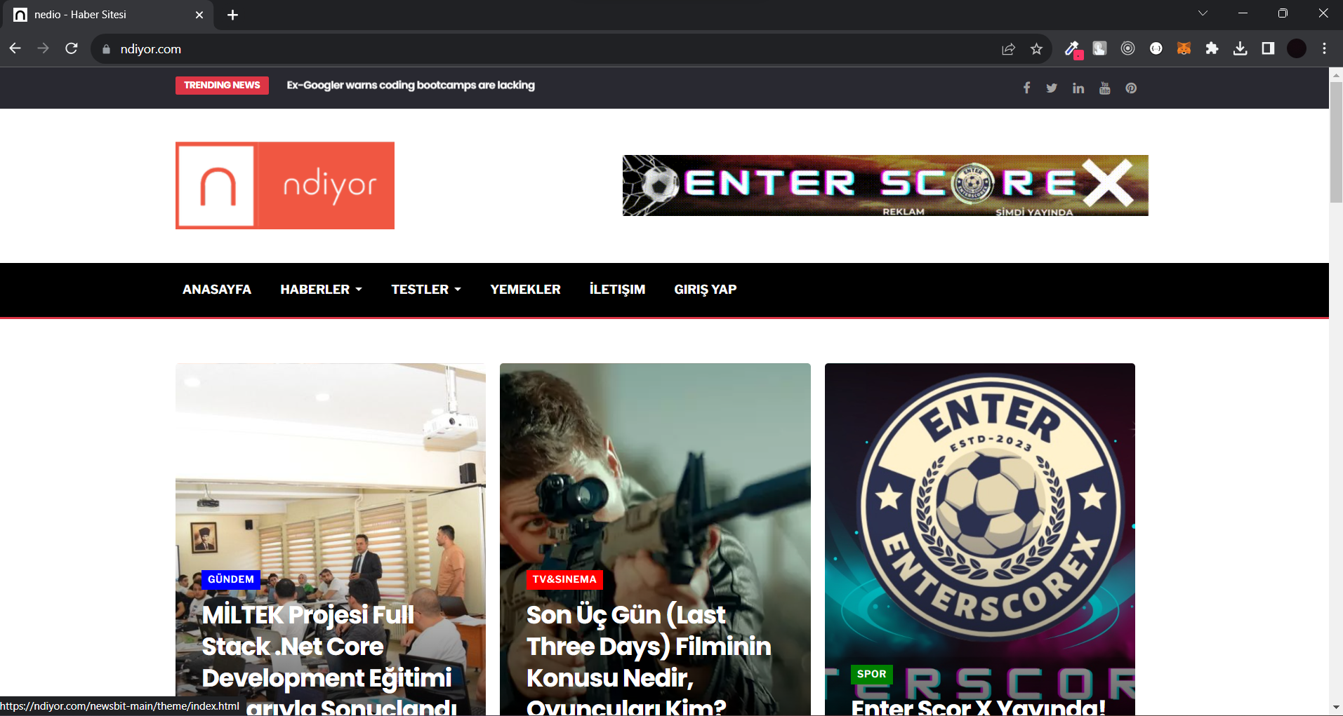 GitHub - GokayAcikgoz/ndiyor
