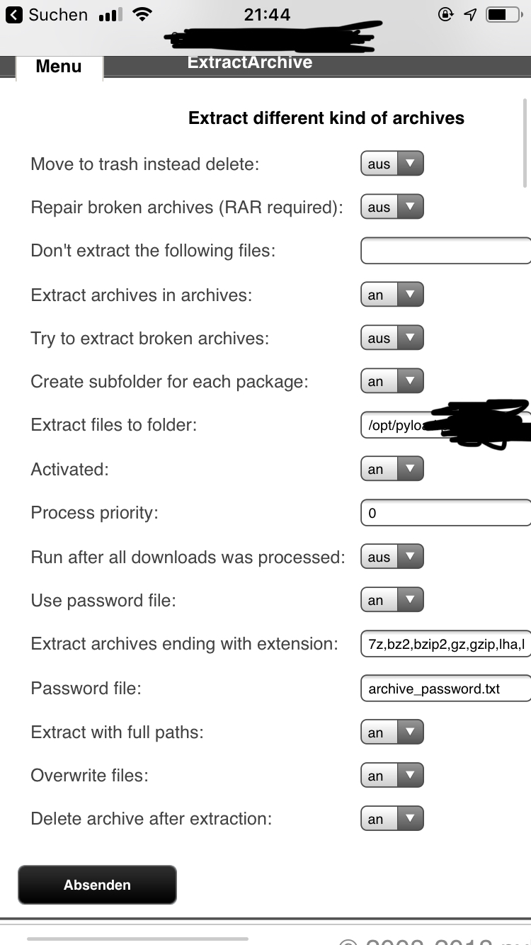 ExtractArchive Crashes on non existing files · Issue #3277 · pyload/pyload · GitHub
