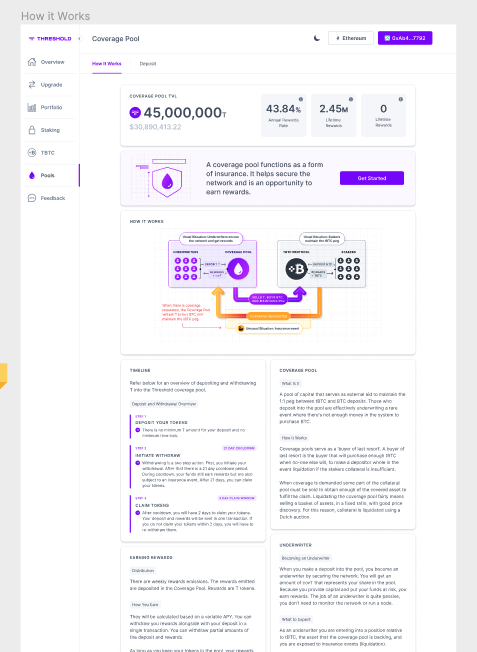 Threshold Coverage Pool Designs · Issue #180 · threshold-network/token-dashboard · GitHub