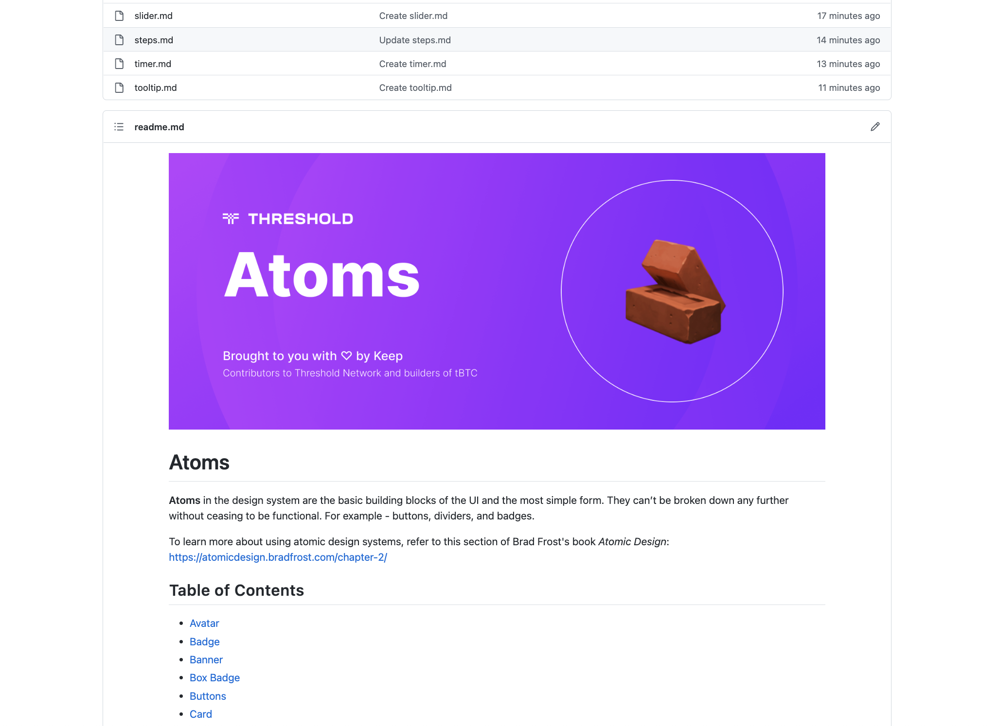 Open Source Design System · Issue 154 · Threshold Networktoken Dashboard · Github 