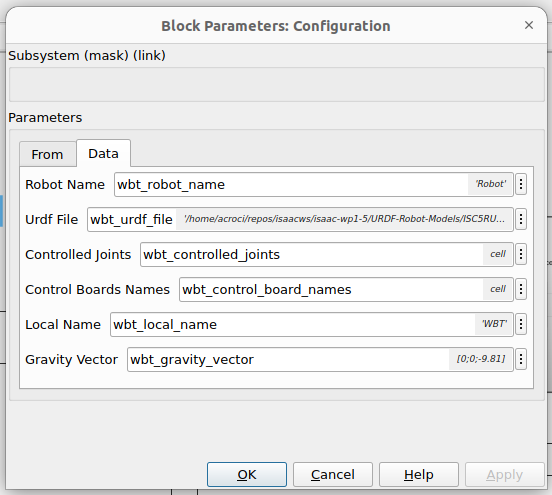 bug when parsing the mask of WBT Configuration block · Issue #237 · robotology/wb-toolbox · GitHub