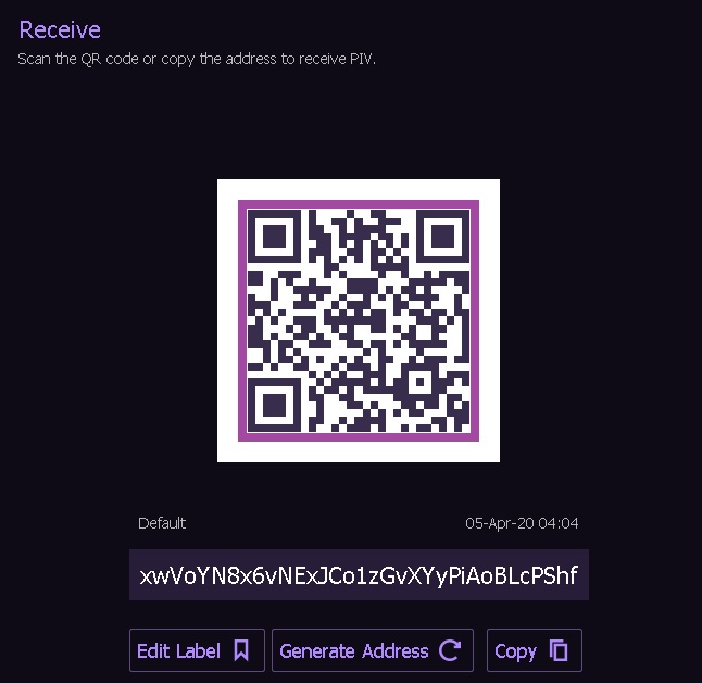 [Feature request][GUI] Remove unnecessary white space around QR code · Issue #1562 · PIVX ...