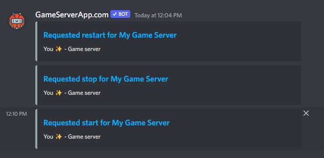 Discord Logs · Issue #241 · gameserverapp/Platform · GitHub