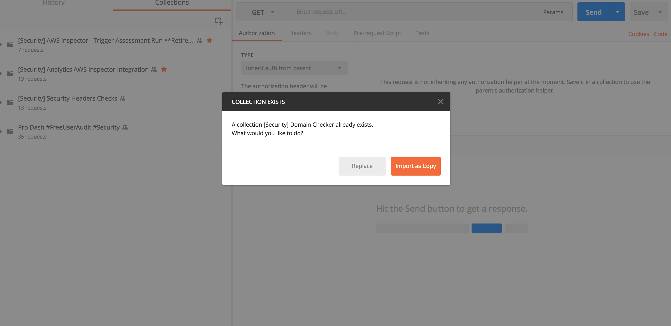 Detection Of Pre Existing Duplicate Collection Shall Be Limited To The Workspace In Which It Is