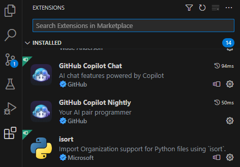 Copilot X Chat Icon doesn't appear in the activity bar · community · Discussion #53902 · GitHub