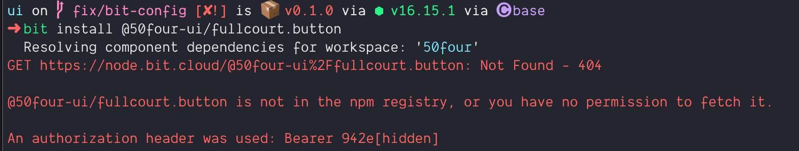 Bit Component does not exist on bit.cloud · Issue #6297 · teambit/bit · GitHub