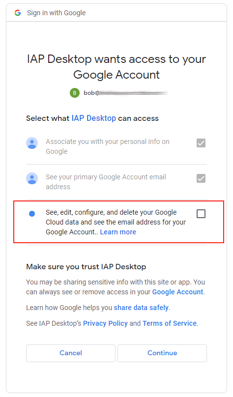 Authorization failure · Issue #734 · GoogleCloudPlatform/iap-desktop · GitHub