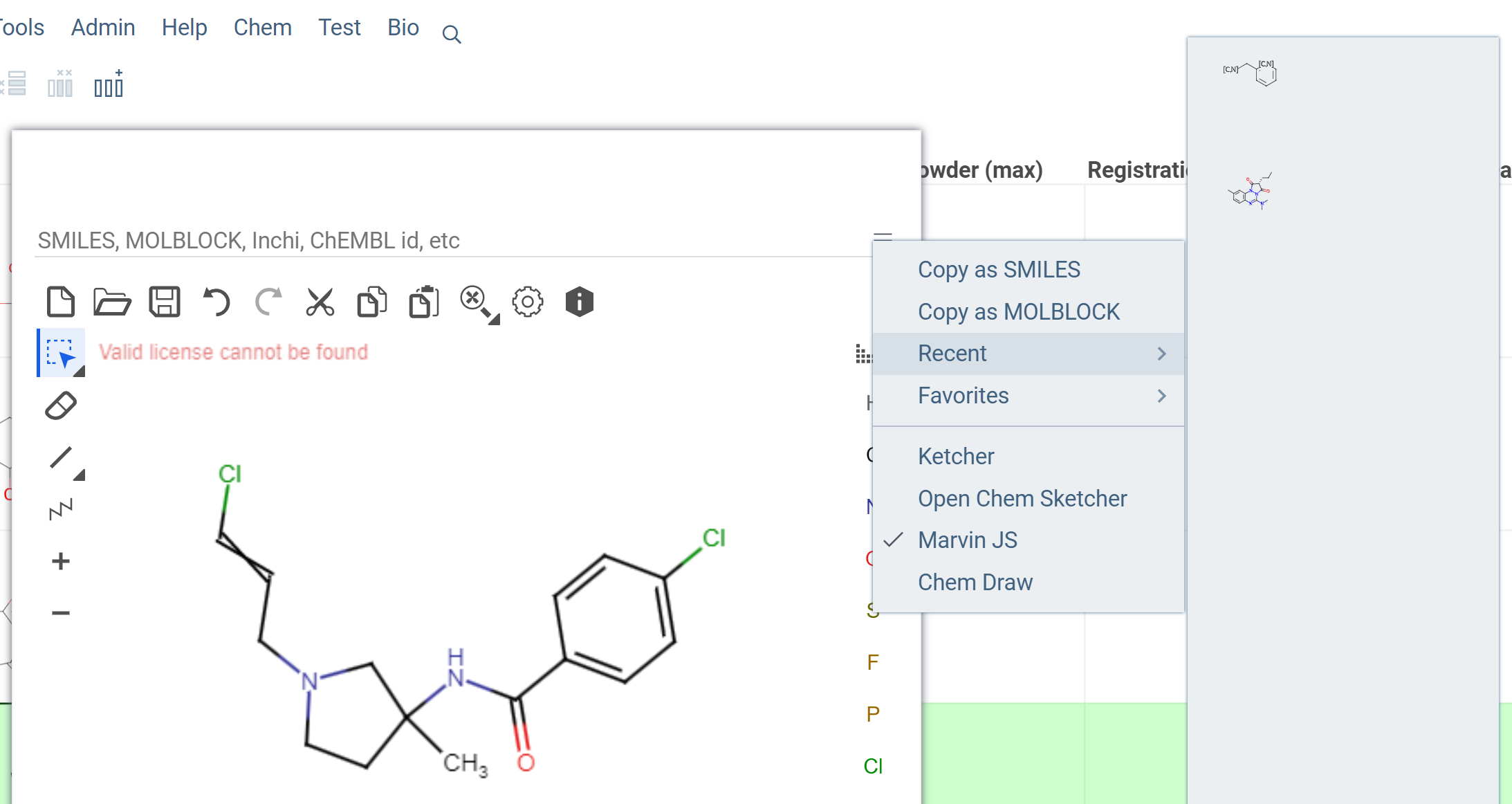 Chem Recent Molecules Do Not Fit Canvas · Issue 1282 · Datagrok Ai Public · Github