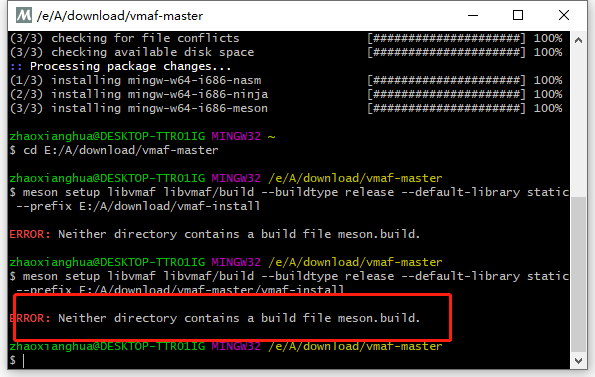 Does anyone run successfully on windows? · Issue #963 · Netflix/vmaf · GitHub