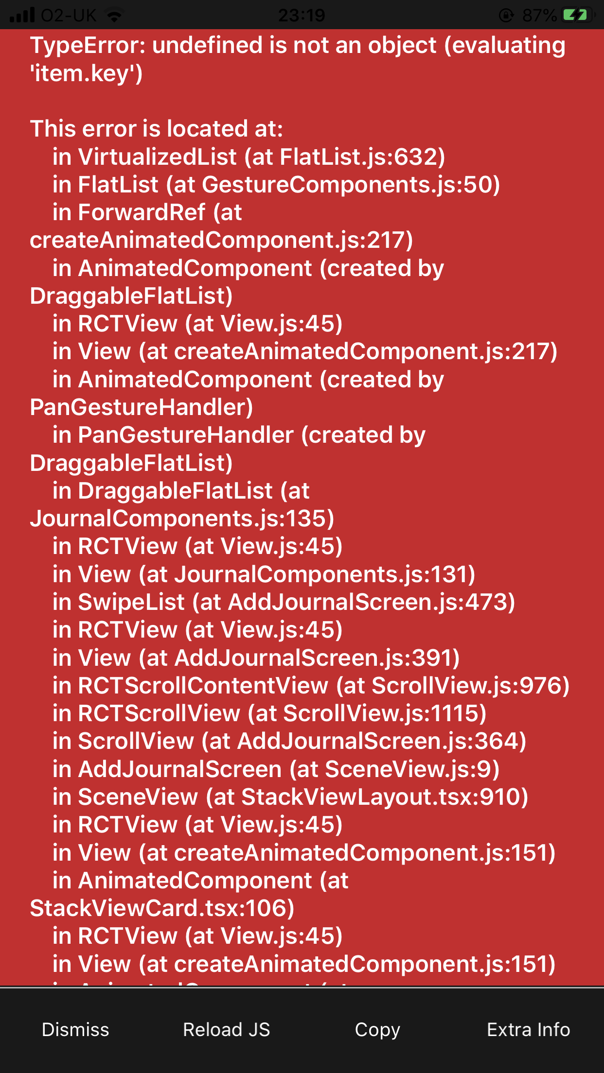 Deleting an item and keyExtractor error · Issue #105 · computerjazz/react-native-draggable ...