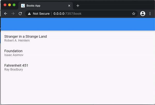 [FlutterWeb] RouteInformationParser.parseRouteInformation could not be ...